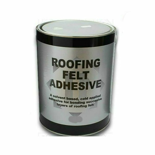 Rose Roofing Bitumen Roof Felt Adhesive Shed Summerhouse Roofing Felt ...