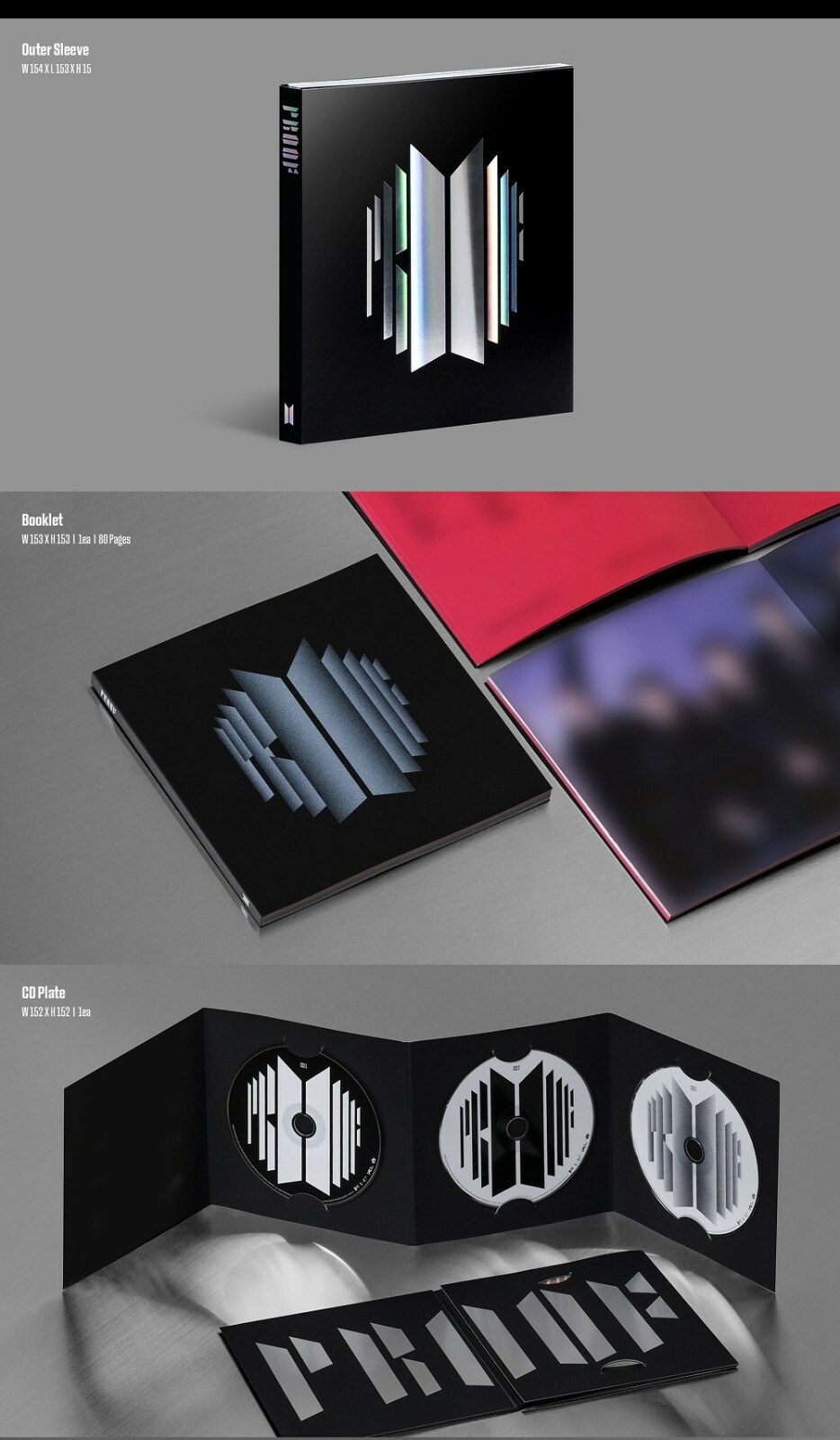 BTS - PROOF [COMPACT Edition] Full Package + Free Gift | eBay