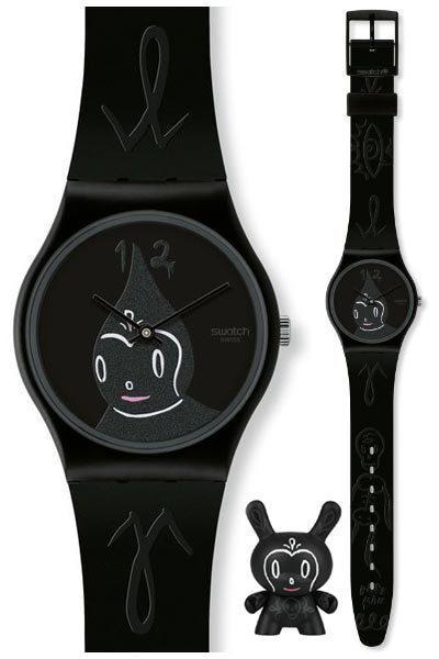 Swatch Midnight Magi Kidrobot Special Unisex Watch GB249 for sale ...