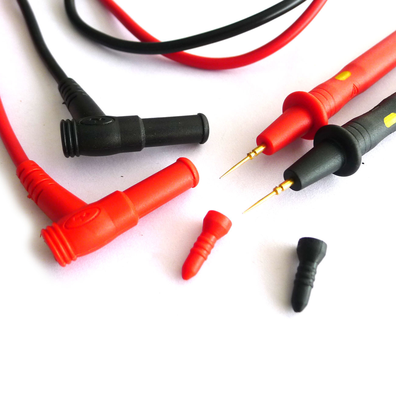 Back Probe Test Lead Multimeter With Copper Alloy Probe Gold Plating ...