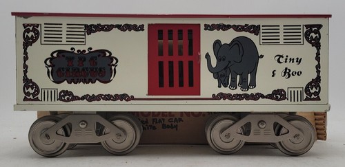 McCoy 256E Standard Gauge TPC Circus "Tiny and Boo" Animal Car EX/Box ...