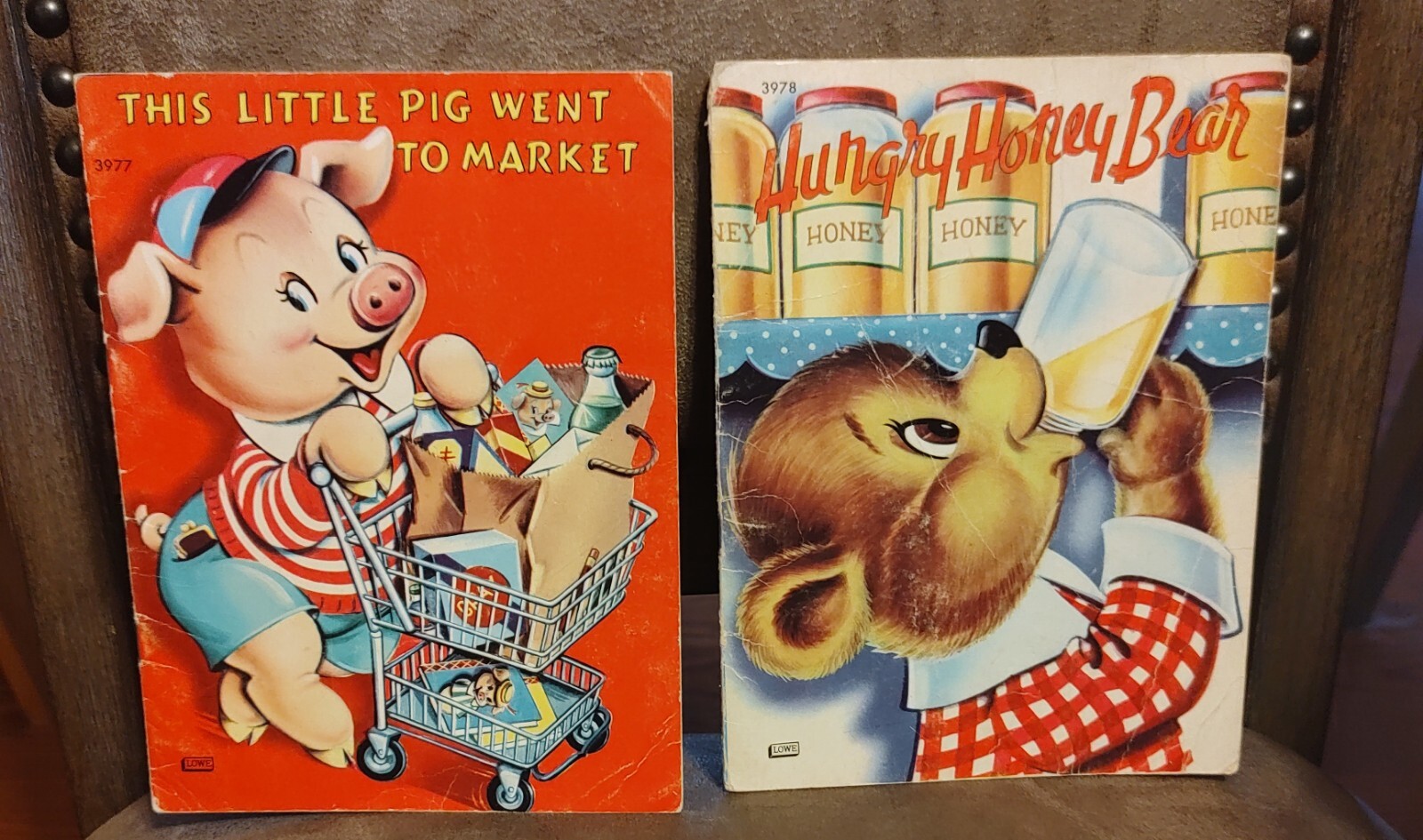 Vintage Children's Books Samuel Lowe Hungry Honey Bear & This Little ...