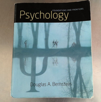 Psychology: Foundations and Frontiers by Douglas Bernstein ...
