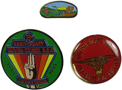Quivira Council KS Lot of 3 CSP Hat Pin (PIN3513) | eBay