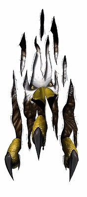 Eagle claw rip motorcycle, go kart, race car, trailer, car truck hood ...