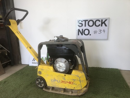 Wacker Neuson DPU2540 Diesel Forward and Reverse Compactor Plate no ...