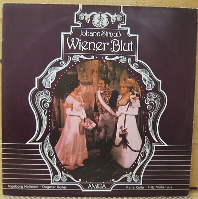 Johann Strauss Wiener Blut - Ingeberg Hallstein, Dagmar Koller, Rene Kollo -1984 | eBay