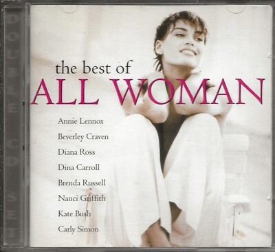 VARIOUS - The Best Of ALL WOMAN (2CD, Quality TV/Dino #BOWOCD001 - UK ...