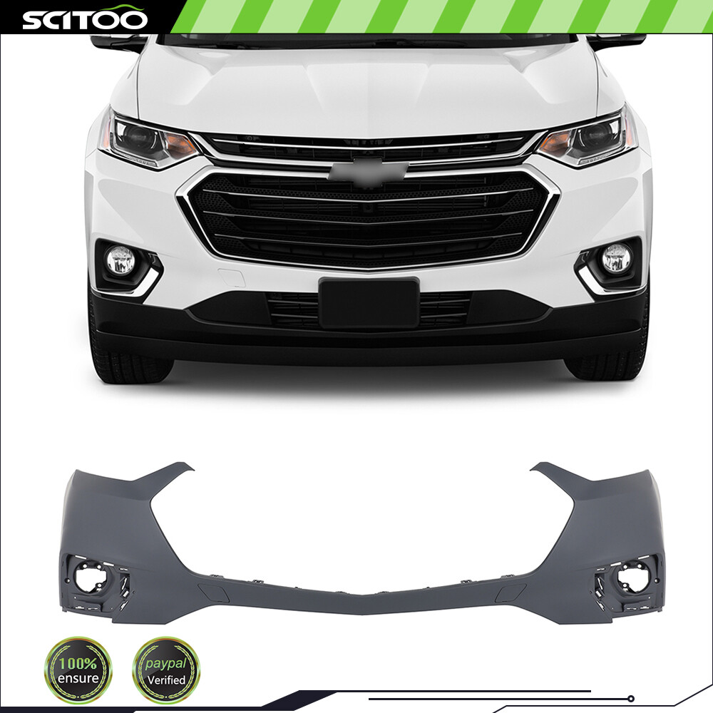 Fits 2018 2019 2020 2021 CHEVY TRAVERSE Front Bumper Fascia Cover ...