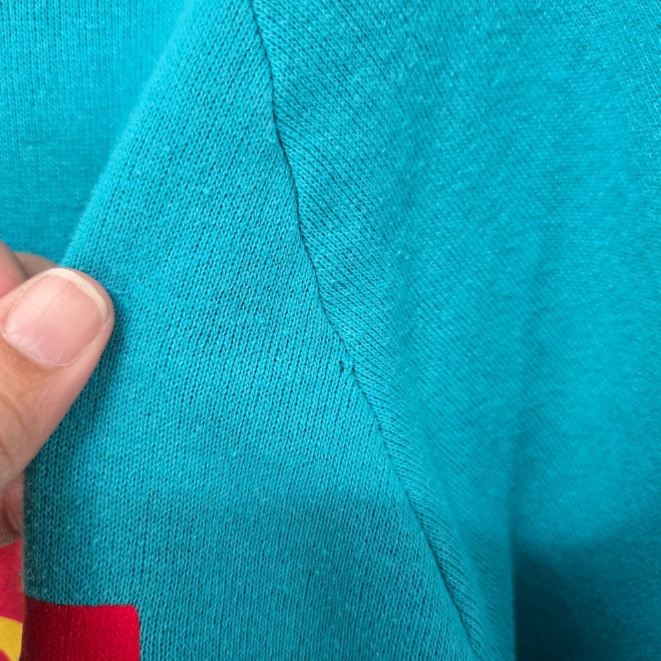 Vtg Keith Haring Blue Radiant Baby Dog Crewneck Sweatshirt Kid's Sz ...