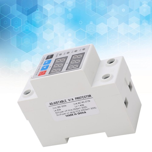 Over Under Voltage Protective Device Adjusting Dual Display Overcurrent ...