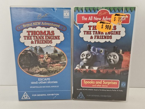 Thomas The Tank Engine - PLAYTIME & SPOOKS & SURPRISES VHS Video 1992 ...