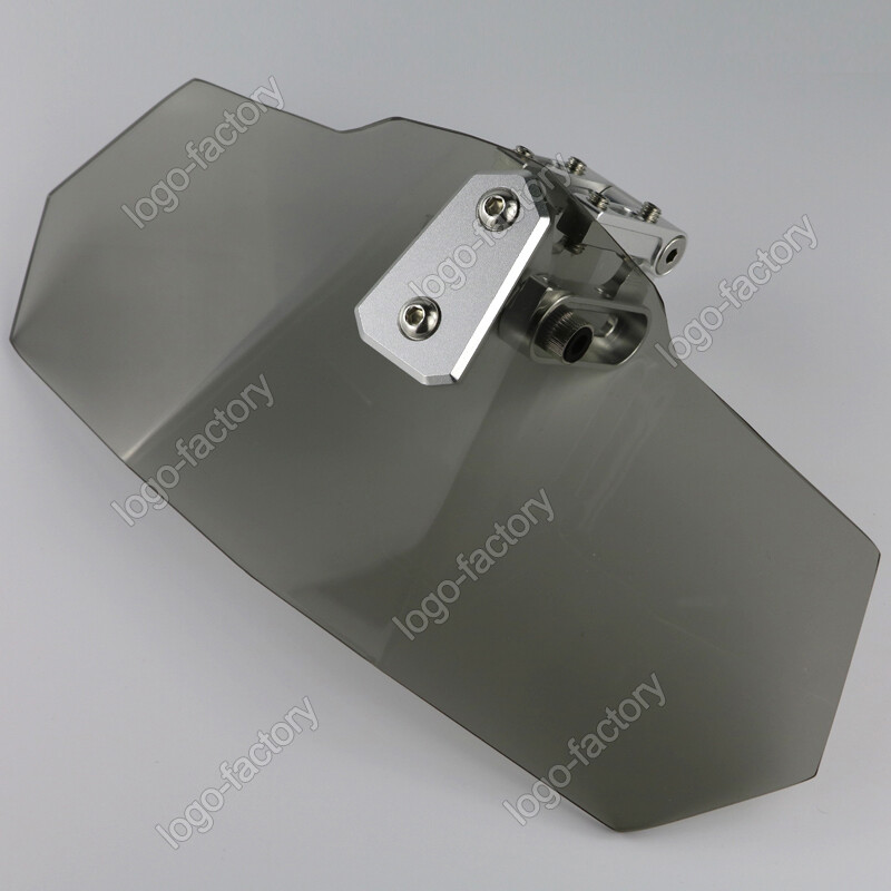 Adjustable Windshield Extension Spoiler Deflector Fit For BMW R1200RS ...