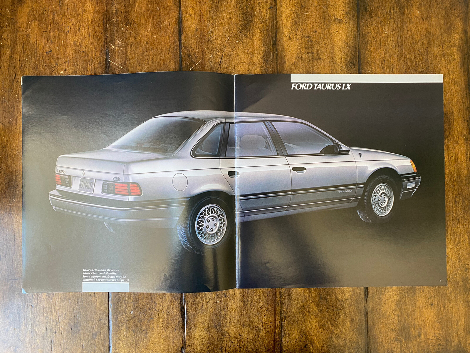 VINTAGE 1986 Ford Taurus LX MT5 GL Wagon Dealer Catalog Sales Brochure ...