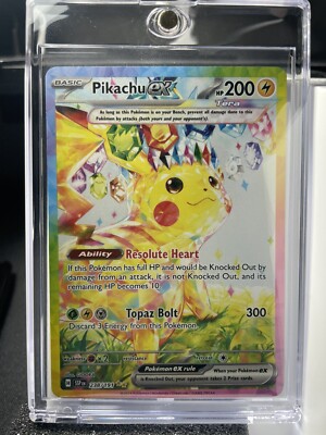Pikachu ex 238/191 Sv08: Surging Sparks Holo SIR Special Illustration ...