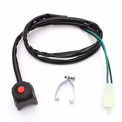 Motorcycle ATV Dual Sport Dirt Bike Quad Start Horn Kill Off Stop ...