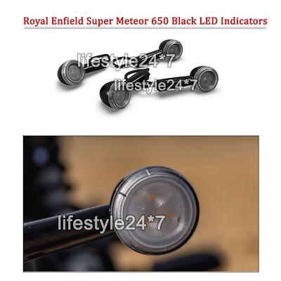 Genuine Royal Enfield "LED Indicators Black" Super Meteor 650 | eBay ...