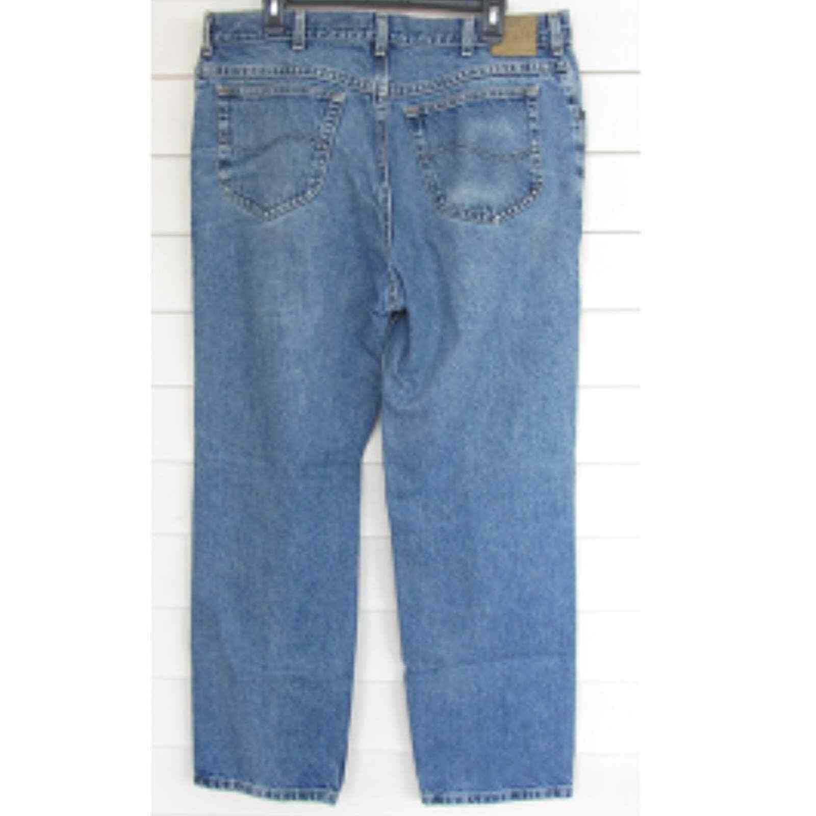 Vintage Lee Dad Jeans 40 X 30 Straight Leg - Gem