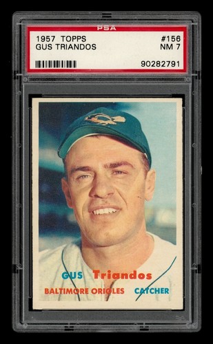 1957 Topps Set-Break #156 Gus Triandos PSA 7 NM | eBay