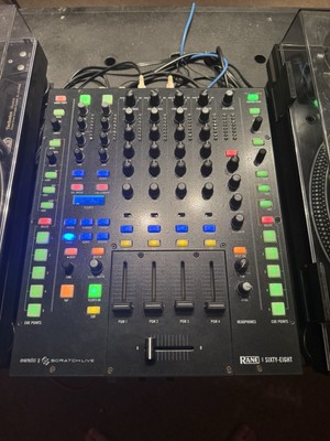 Rane Sixty Eight 68 4 channel DJ Mixer Serato Scratch Live Analog | eBay