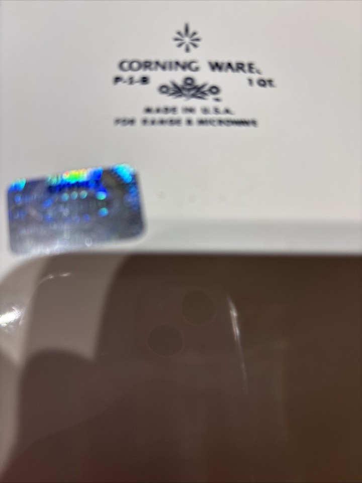 Rare Vintage Corning Ware American Oil Star Blue Snowflake Set Of 2 ...