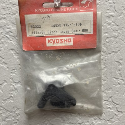 VINTAGE KYOSHO CONCEPT 30 HELICOPTER RC AILERON PITCH LEVER SET H3033 | eBay
