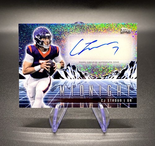 CJ Stroud 2024 Topps Midnight #HZS-CS Horizon Signatures Winter ...