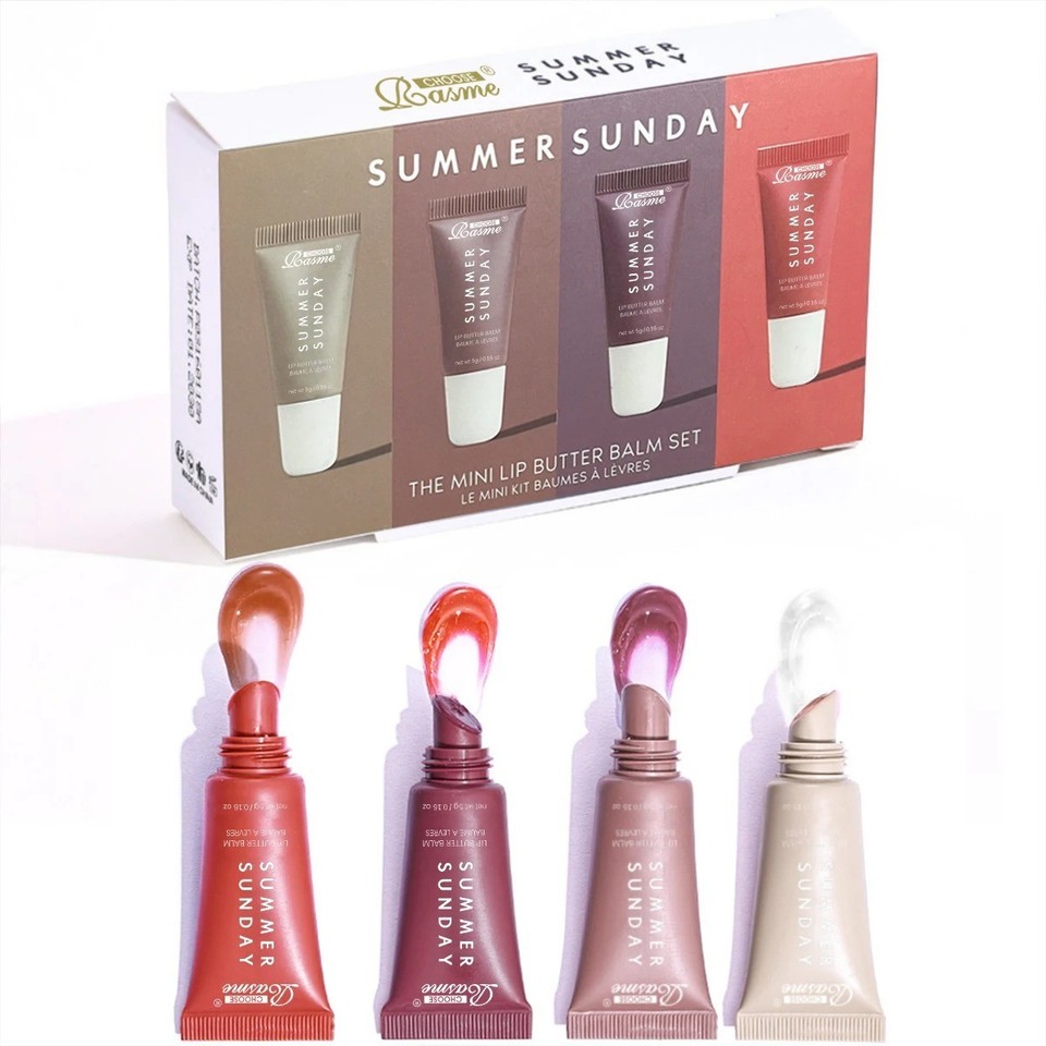 4 in 1 Summer sunday Lip Butter Balm for Hydration & Shine 0.8 oz/ 20g ...
