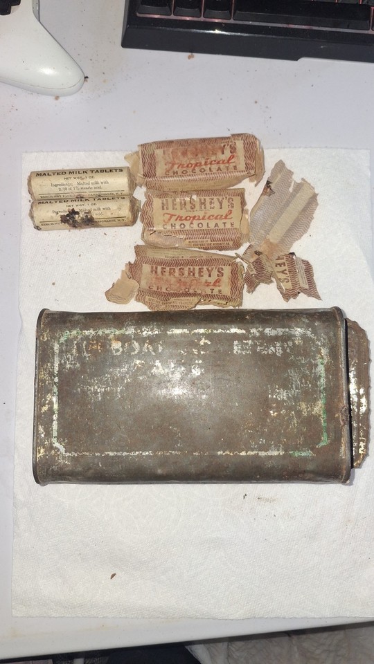 1943 Life Boat Military Marine Ration In Rough Shape | eBay