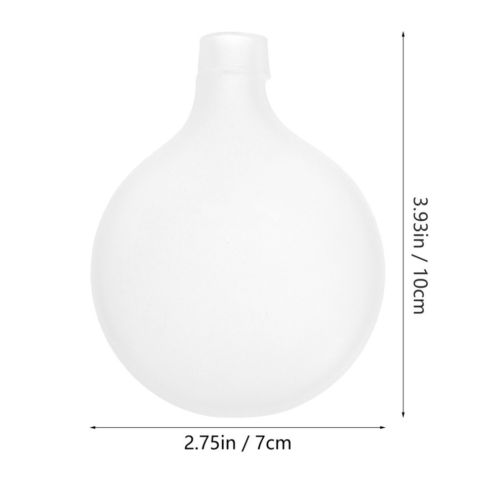 Small Round Frosted Glass Lamp Shade Cover for G4 Socket Light Fixtures ...