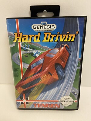 Hard Drivin' (Sega Genesis 1991) Tengen Tested Working 31763017509 | eBay