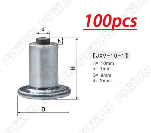 100PCS 9mm Car Motorcycle Tires Studs Screws Spikes Winter Snow Tire ...