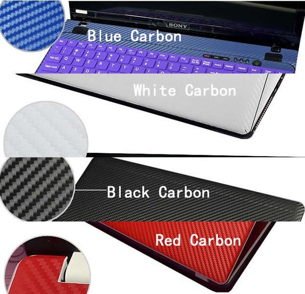 KH Laptop Carbon fiber Sticker Skin for Dell Alienware M17X 17 R4 ...