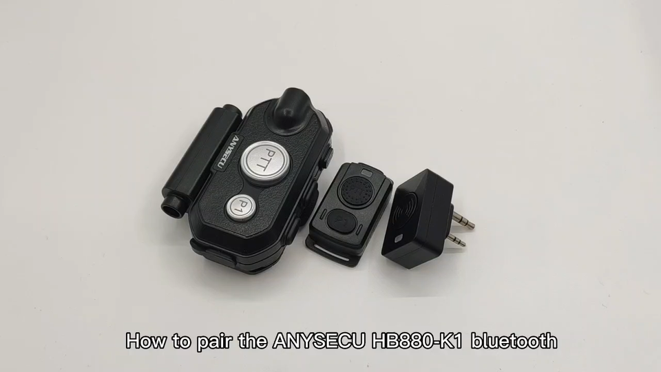 Handsfree Bluetooth PTT HB880 for Walkie Talkie Motorcycle Headset ...