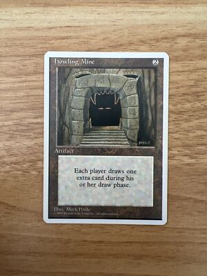 MTG Howling Mine Fourth Edition 325/379 Regular Rare NM | eBay