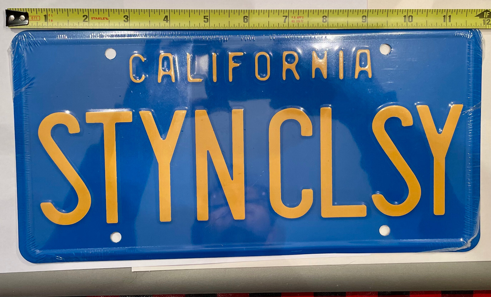 The Anchorman Movie | Ron Bergundy | STYN CLSY | STAMPED License Plate ...