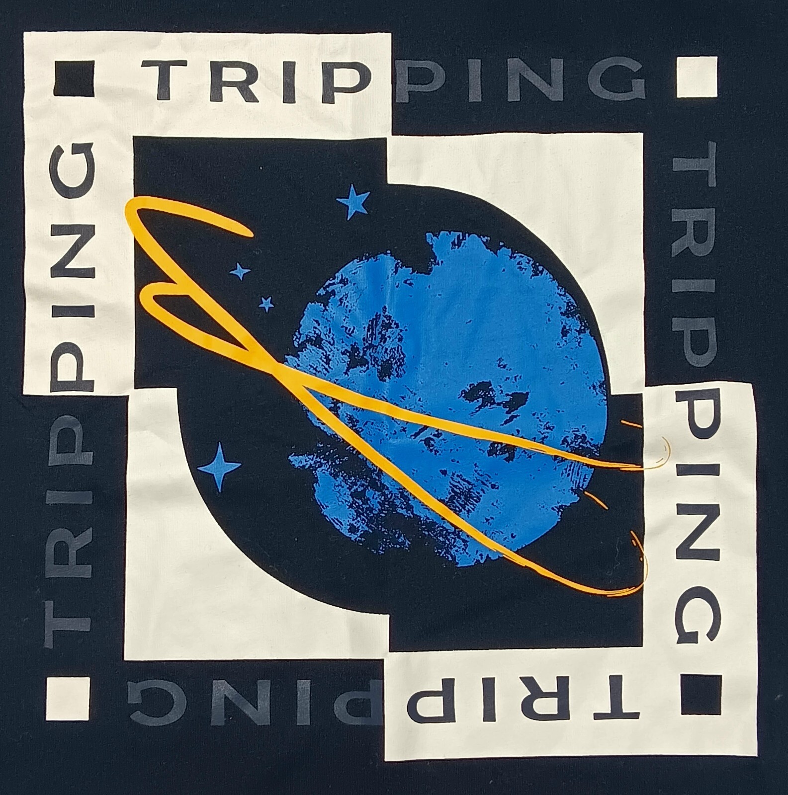 Original Use Mens Size XS Black Tripping Graphic Short Sleeve Crew Neck ...