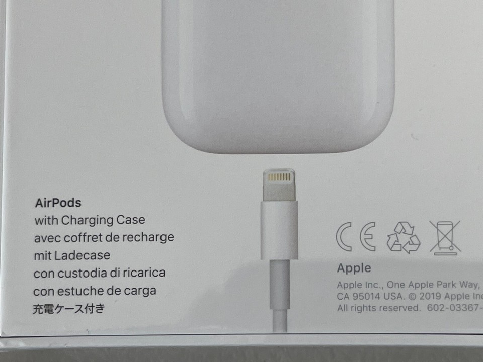 Genuine Apple AirPods 2 2nd Gen iPhone Earbuds Headsets Lightning ...