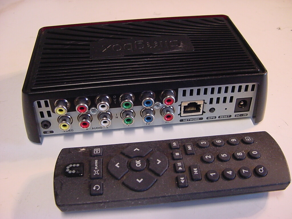 SLING SLINGBOX M1 MEDIA STREAMER WITH REMOTE CONTROL - NO POWER CORD ...