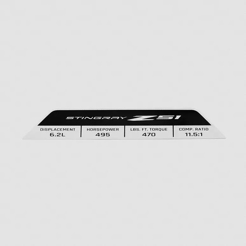 2020-2025 Chevrolet Corvette C8 W/ Z51 Pkg Z51 Engine Specification ...