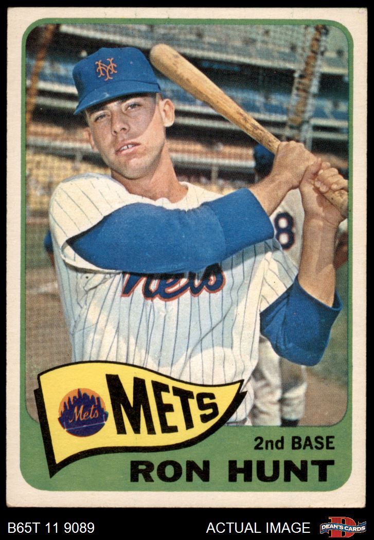 1965 Topps #285 Ron Hunt Mets 4.5 - VG/EX+ | eBay