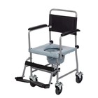 Drive Mobile wheeled glideabout toilet commode chair wheelchair with ...