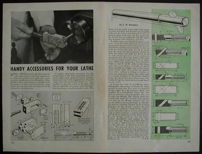 Hand Knurler Knurling & Tool Boring Bar How-To build PLANS | eBay