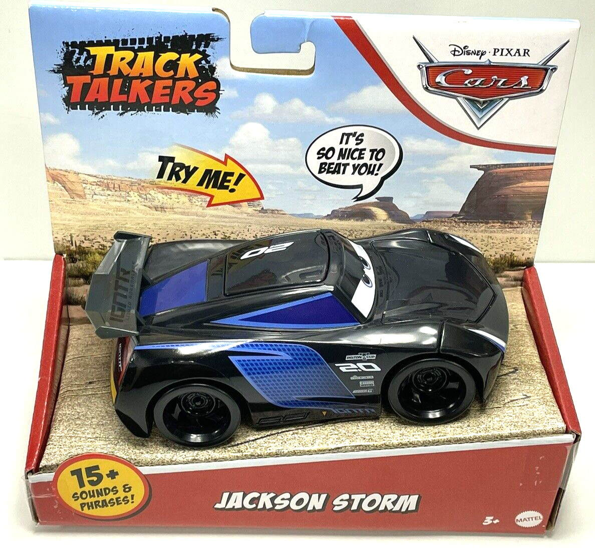 Disney Pixar Cars 3 Checkers Game Lightning Mcqueen vs Jackson Storm NEW