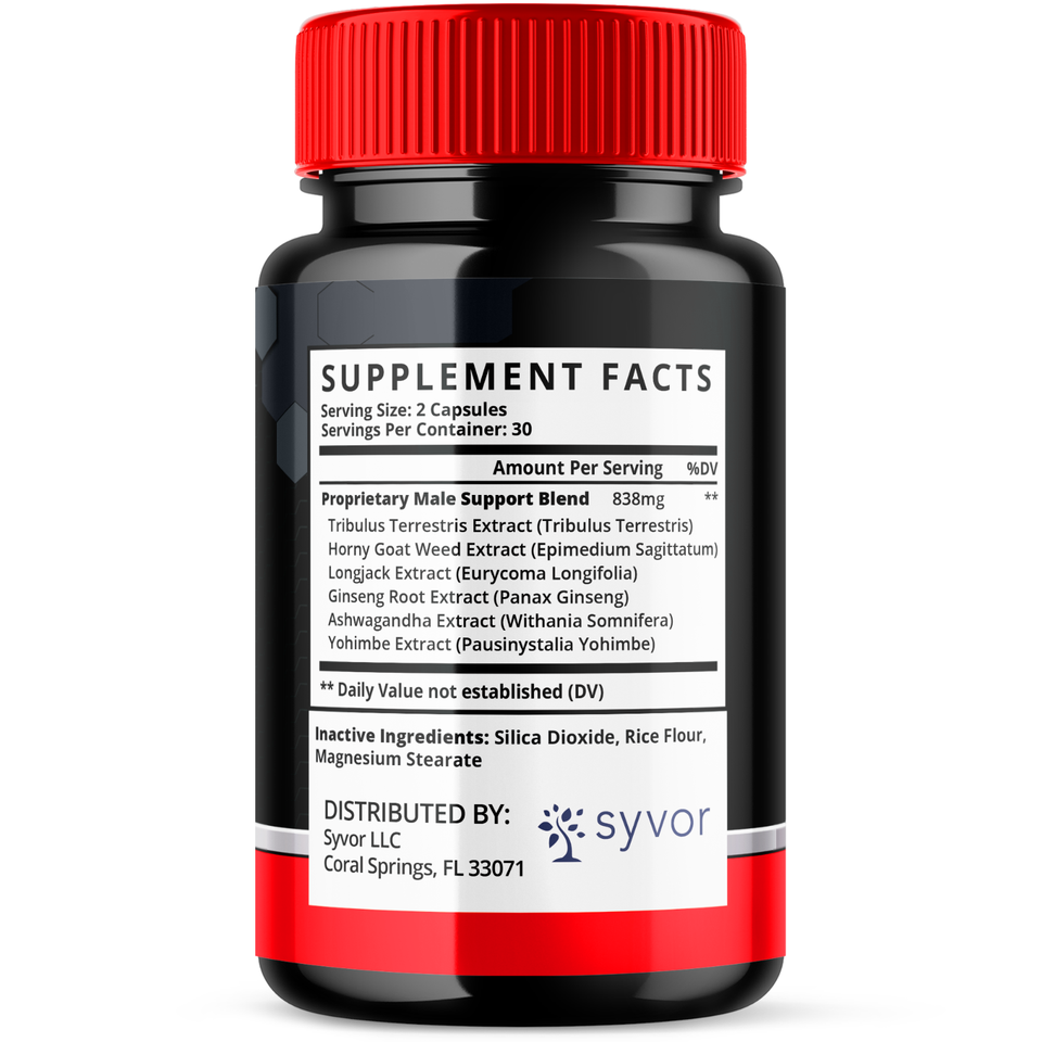 Prime Boost Pills for Men Advanced Male Support Formula Supplement 60 ...