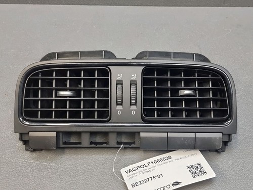 Aérateur double central noir - Volkswagen Polo V de sep. 2009 à 2014 ...