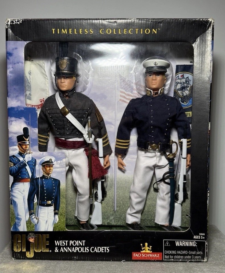 GI Joe WEST POINT & ANNAPOLIS CADETS 2001 Hasbro FAO Timeless ...