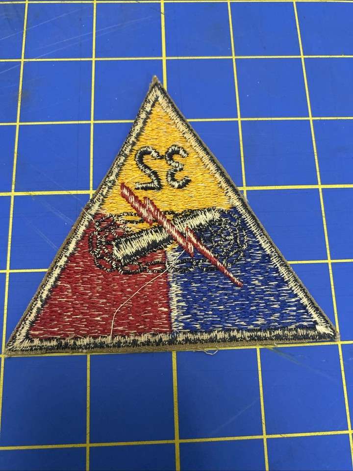 Original US Army Armored Tank Battalion Patch 32nd | eBay