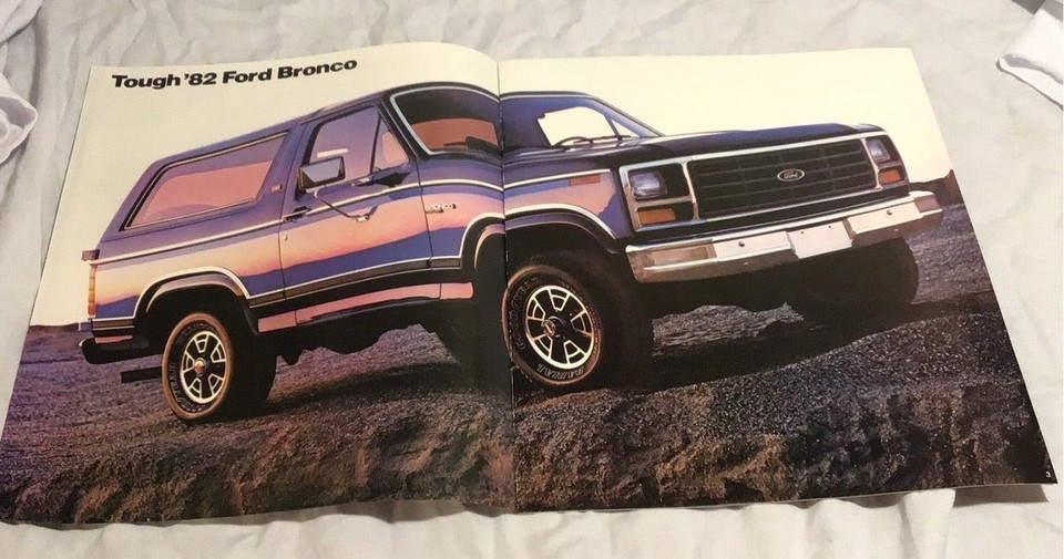 1982 Ford Bronco dealer brochure | eBay