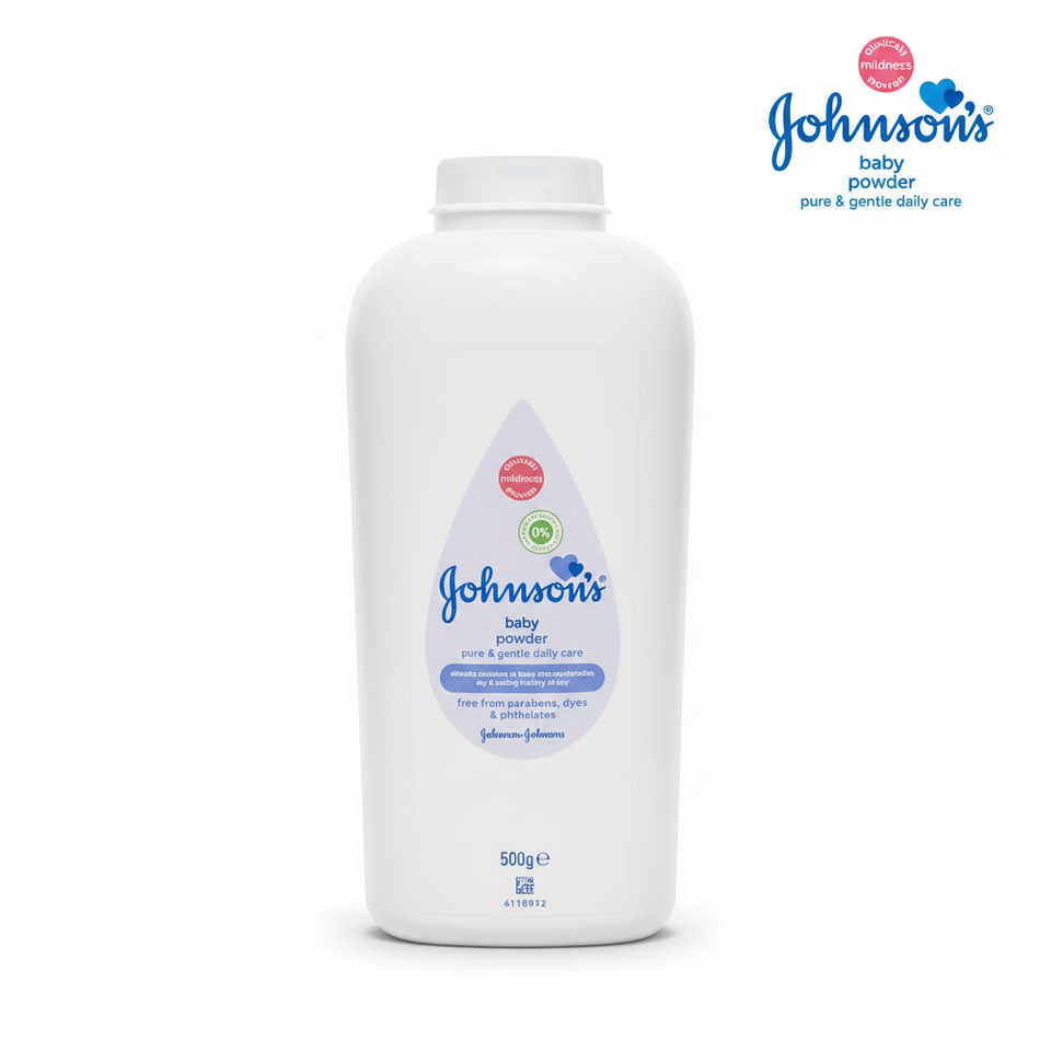 Johnsons's Talcum Baby Powder Original Scent 500g/17.6oz Pack of 2 | eBay